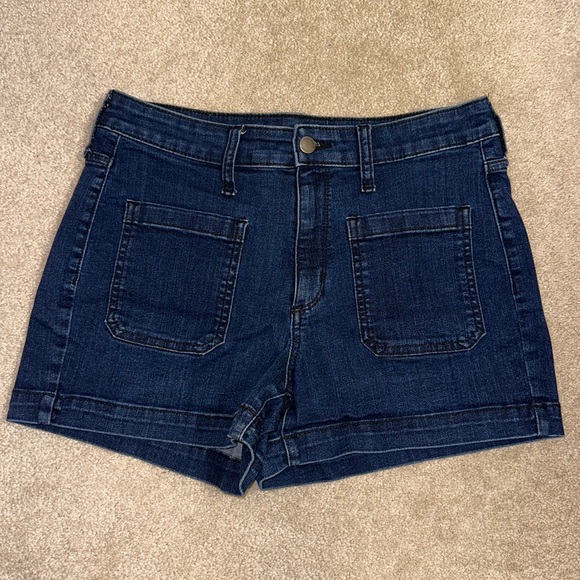 Universal Thread | Shorts | Universal Thread High Rise Midi Denim ...